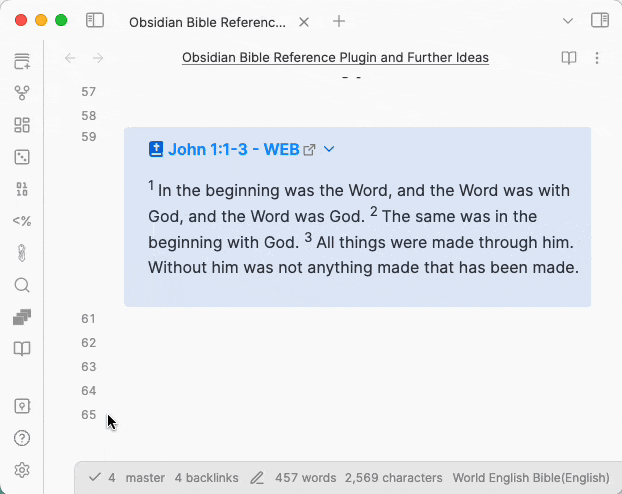 Obsidian Bible Reference - Antioch Tech